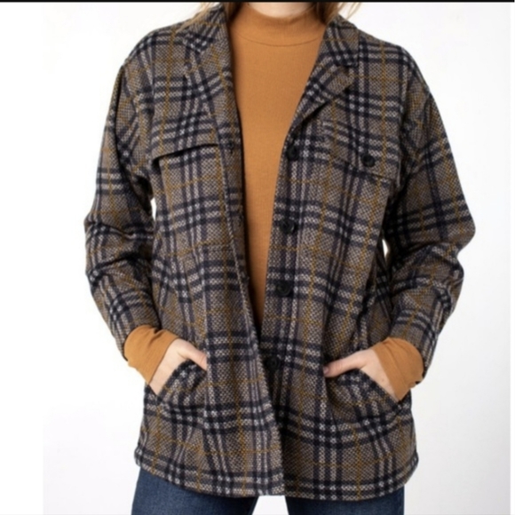 Liverpool | Jackets & Coats | Liverpool Tan Shacket Size Xs | Poshmark